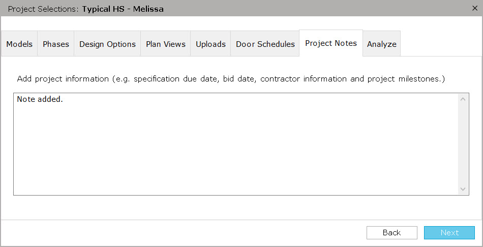 Analyze process with linked models | Openings Studio Knowledge Base